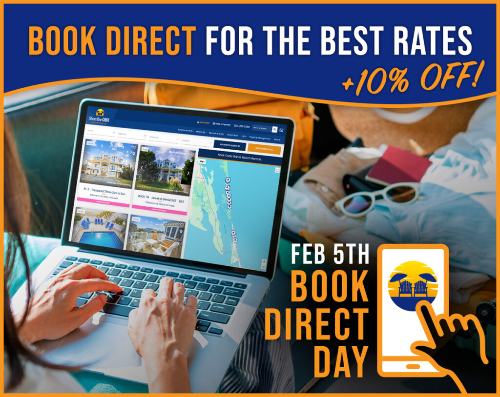Book Direct Special - Best Rates on Outer Banks Rentals